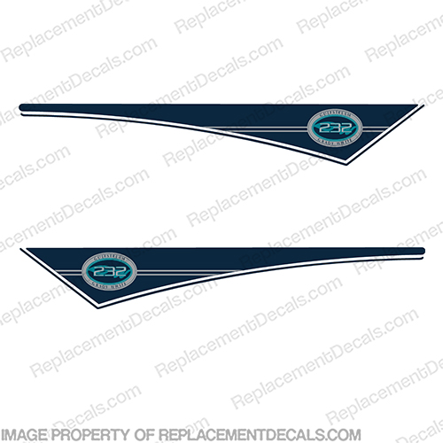 Grady White Gulfstream 232 Pennant Decals for newer model