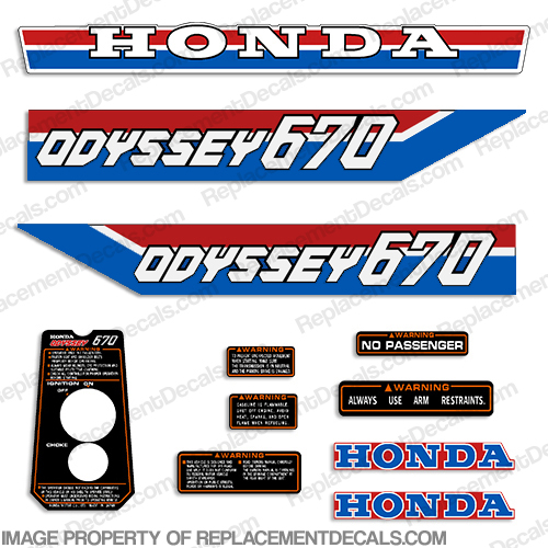 Honda ATV/MX Decal Kits