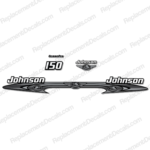 Johnson 150hp OceanPro Decals