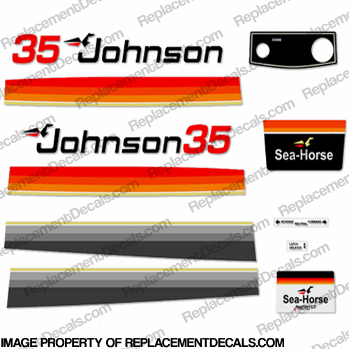 Vintage Johnson Decals (1930 - 1990), Page 3