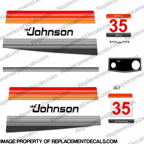 Vintage Johnson Decals (1930 - 1990), Page 3
