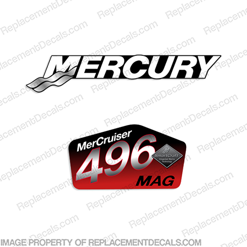 Mercruiser 496 MAG Decal