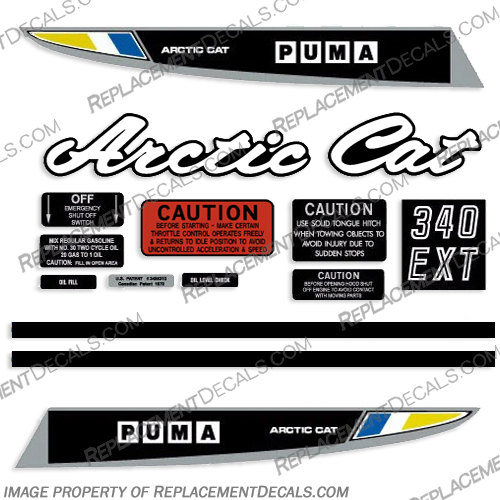 Snowmobile Decals