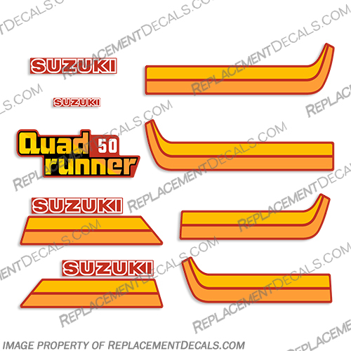 1987 Suzuki 50cc Quad Runner ATC Decals