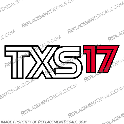 Bass Tracker TXS 17 Boat Console Decal